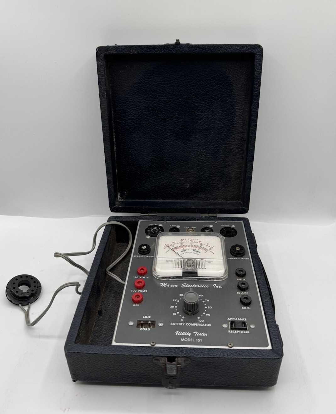 Maxon Electronics Inc. Utility Tester Model 161 For Vacuum Tubes ...