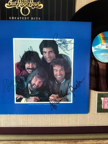 Band Signed Oak Ridge Boys Greatest Hits LP W/Ticket Stub From Nov 5th ...