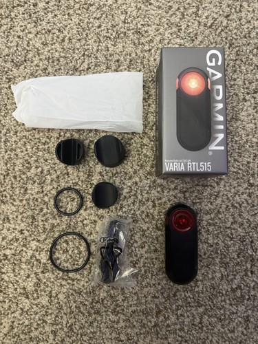 Garmin Varia RTL515 Cycling Rearview Radar with Tail Light. Open Box ...