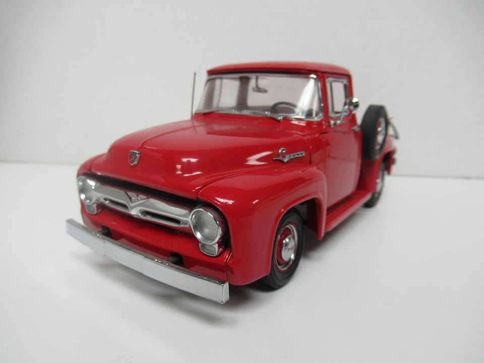 Danbury Mint Red 1956 Ford F-100 Pickup 1:24 Scale | eBay