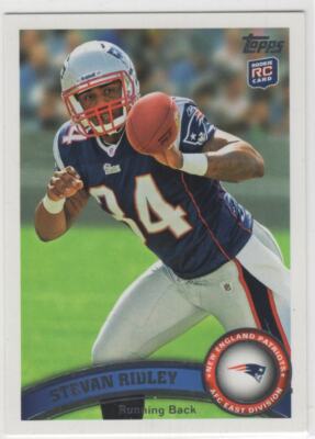 2011 Topps Steven Ridley Rookie | eBay