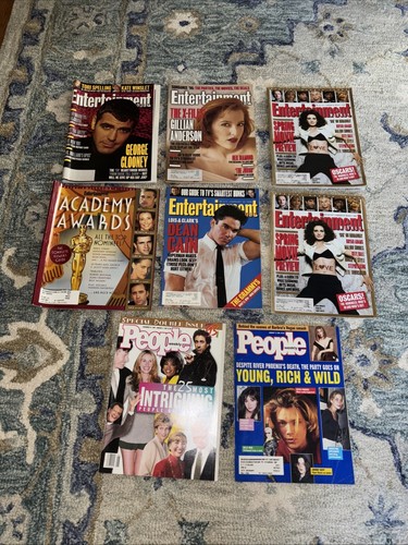 People/Entertainment Weekly Magazine 1994-1996 Lot of 8 Some W/ ML PE7 ...