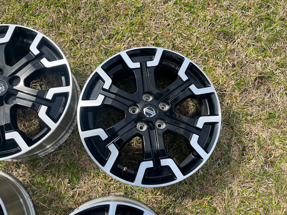 18" Nissan Pathfinder Gloss Black Wheels Rims Factory OEM Set 96469 | eBay