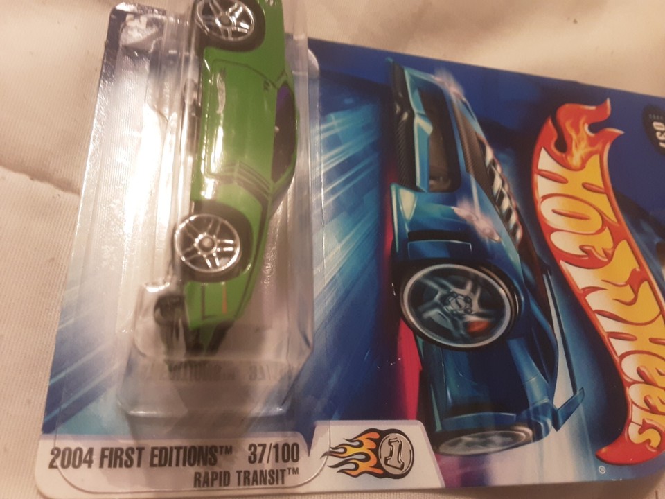 2004 Collectible Hot Wheels First Editions 37/100 Rapid Transit | eBay