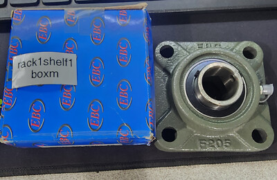 EBC UCF205-16 Bearing Shaft Size. 1 in. Bolt Size Flange Type 4 Bolt ...