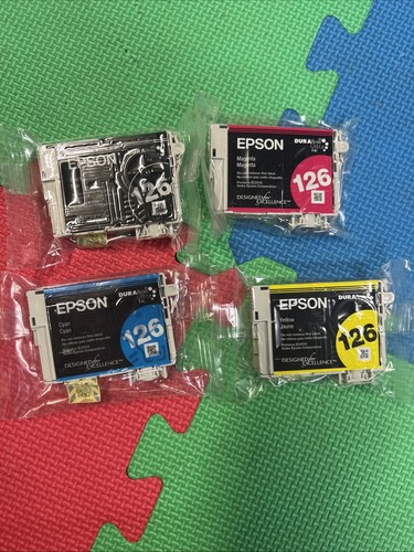 NEW SET-126 Ink Cartridge Replacement for Epson Workforce 435 645 NX430 ...
