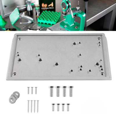 9282 Accessory Base Plate-3 Grey Reloading Bench for RCBS Rock Chucker ...