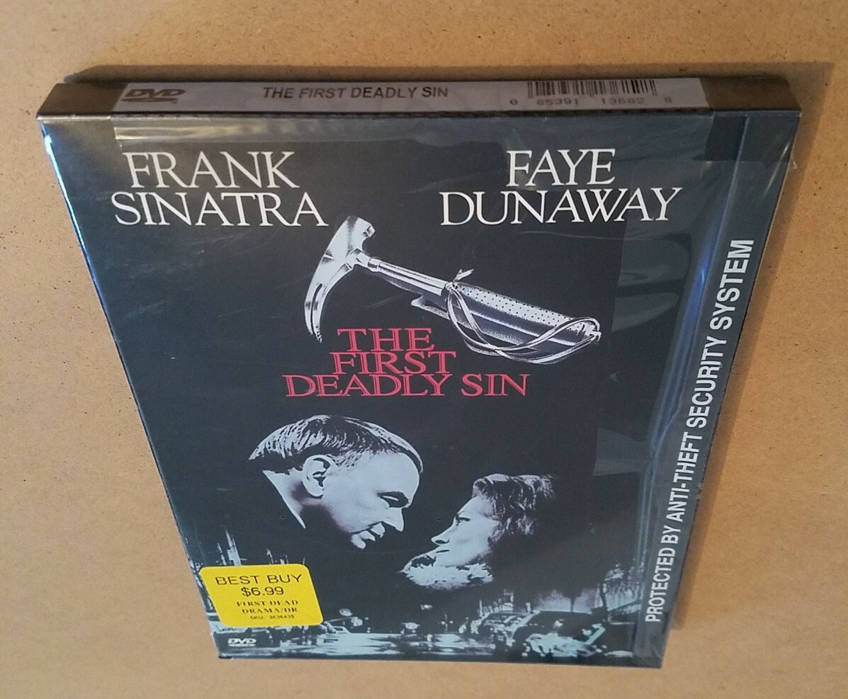The First Deadly Sin (DVD, 1999) 1980 Frank Sinatra Faye Dunaway movie ...