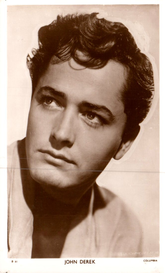 VTG 1950 RPPC PICTUREGOER SERIES JOHN DEREK ACTOR PHOTOGRAPHER BO DEREK ...