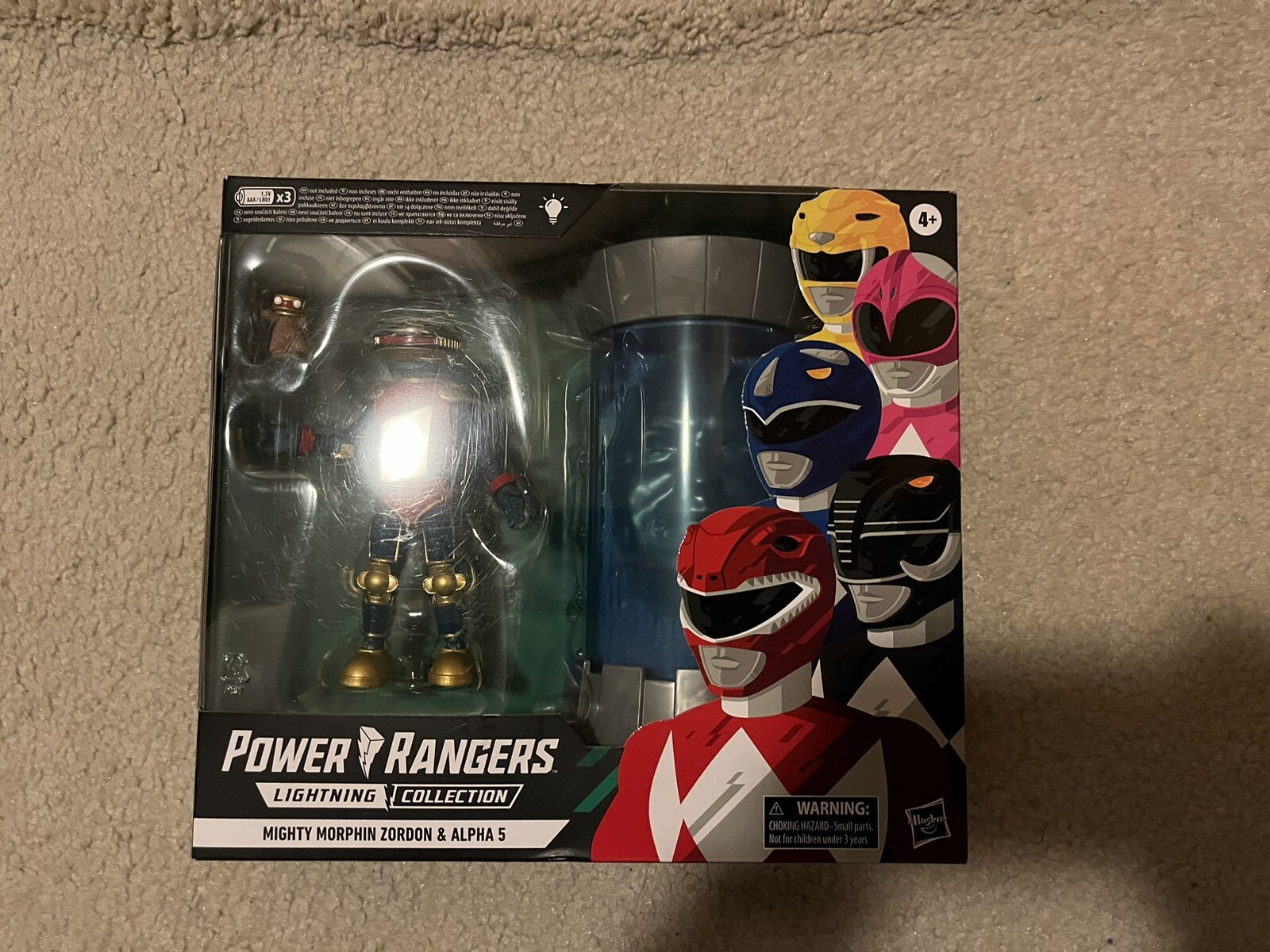 Power Rangers Lightning Collection Mighty Morphin Zordon & Alpha 5 NIB ...