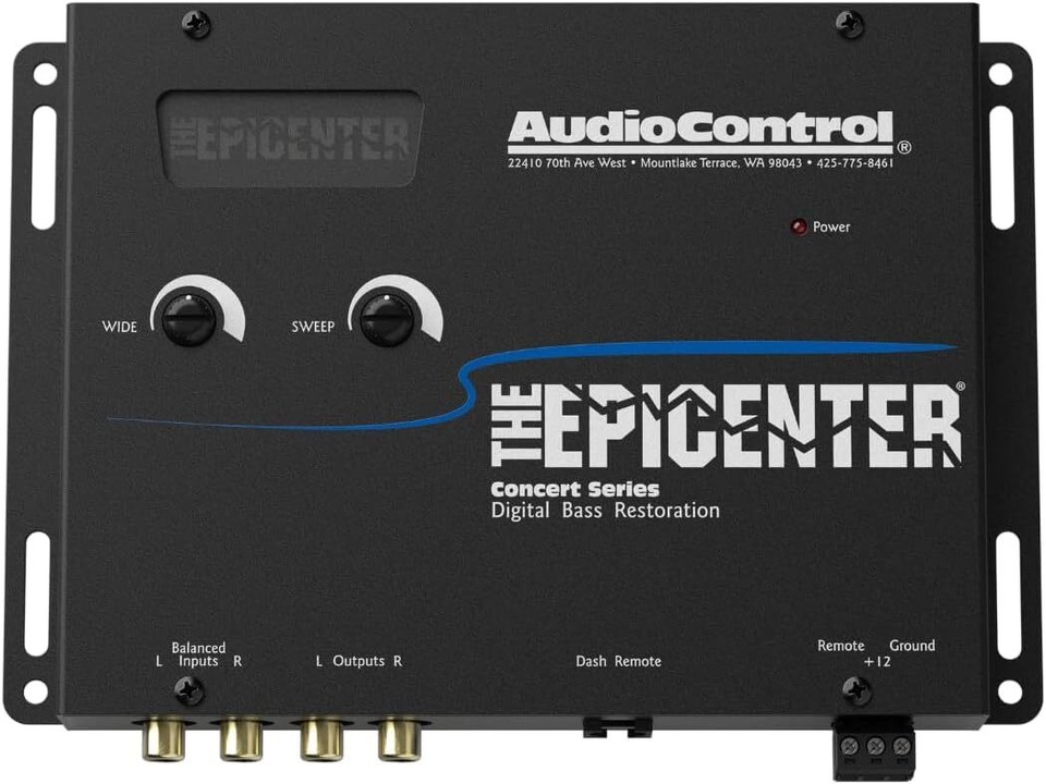 AUDIOCONTROL THE EPICENTER BLACK CAR AUDIO BASS RESTORATION DIGITAL EQUALIZER EQ | eBay