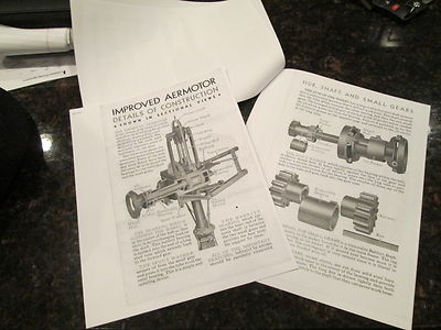702 Aermotor Windmill Cut-A-Way Diagrams, 1935 | eBay