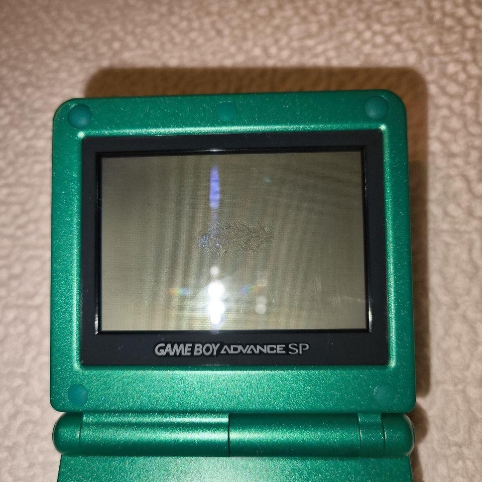Gameboy Advance SP Rayquaza Edition Pokemon Center GBA Authentic Japan ...