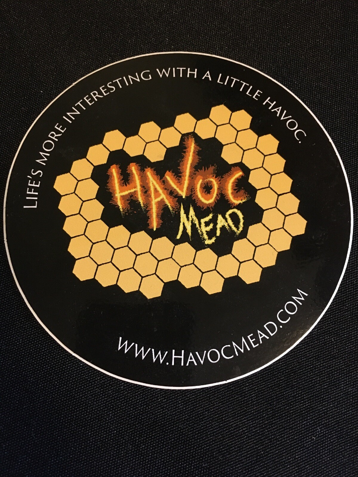 HAVOC MEAD STICKER decal craft beer brewery brewing | eBay