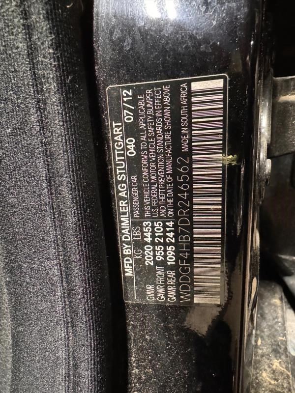 12-15 Mercedes W204 C 250 1.8L Fuel Pump Tank Mounted Right Side Q | eBay