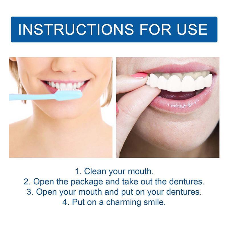 1 Pack False Teeth Denture Wear Device for Perfectly Fitting Teeth ...