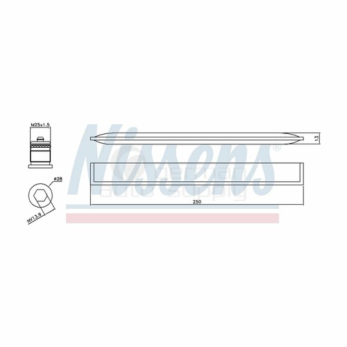 Nissens A/C Receiver Drier Front 95450 8K0298403 for Audi | eBay