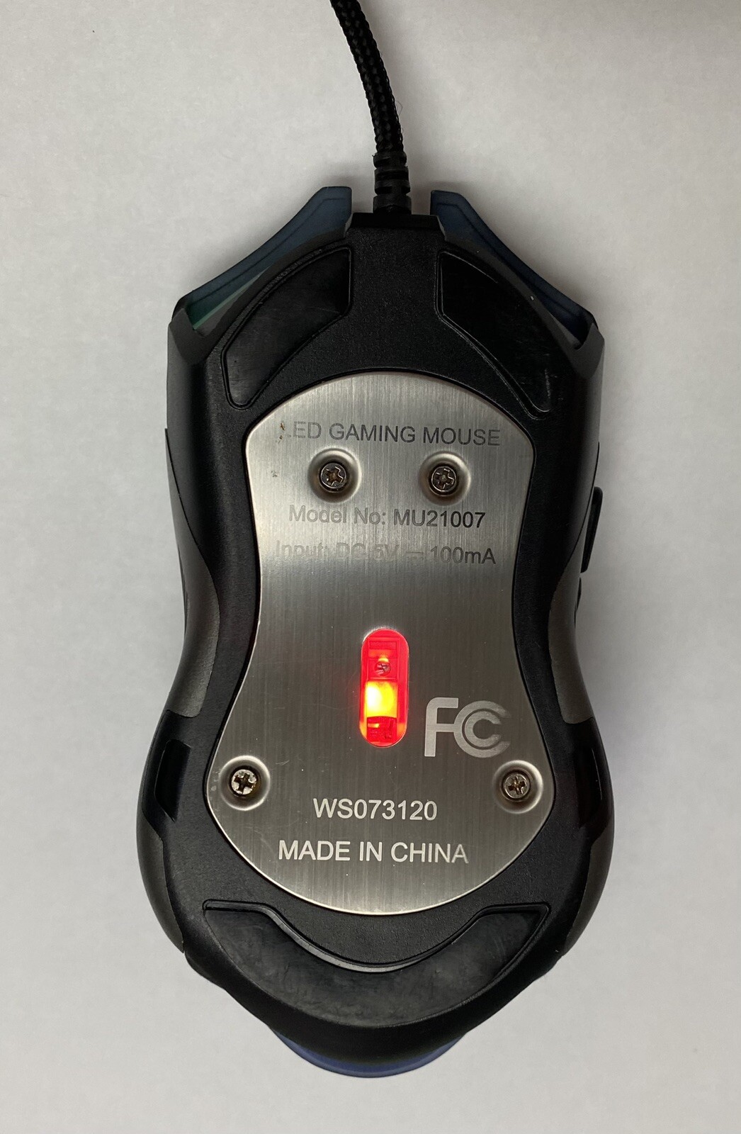 LED Gaming Mouse Model MU21007 Lightning USB Wired Very Good for sale ...