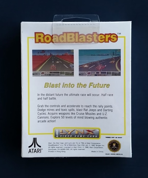 ROAD BLASTERS Atari Lynx NEW Damaged Box | eBay