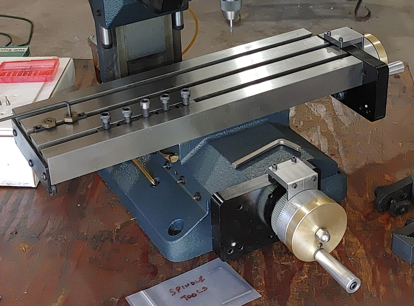 Servo Impact Mill Drill Model 7830-100 w/ Acme Leadscrews Servo ...