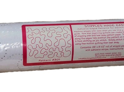 Stipples Made Easy Quilt Pattern Large Stipple Pattern 301 9.5 Inch 26 ...