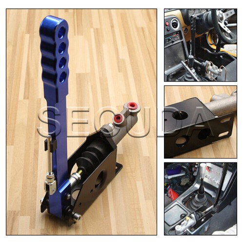 Blue Hydraulic Vertical Handbrake with locking device*Free Master ...