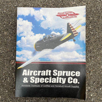 Aircraft Spruce And Specialty Co. 2008-2007 Catalog Homebuilt Aircraft ...