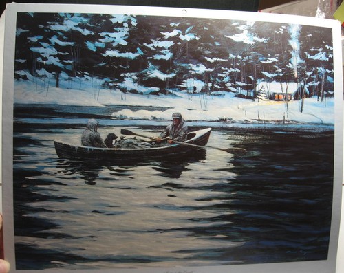 1994 Michael Ringer Print from High Quality Calendar | eBay