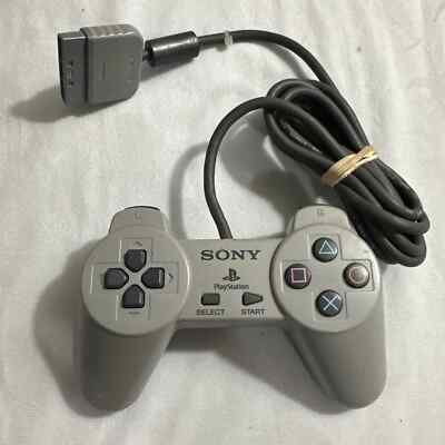 Sony PlayStation PS1 Official OEM Gray Controller SCPH-1080 Tested ...