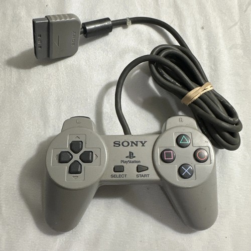 Sony PlayStation PS1 Official OEM Gray Controller SCPH-1080 Tested ...
