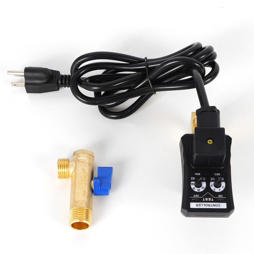 Auto Automatic Timed Electronic Drain Valve for Air Compressor Water ...