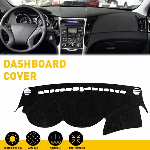 Car Polyester Dashboard For Hyundai Sonata 2011-14 Dash Cover Protector ...