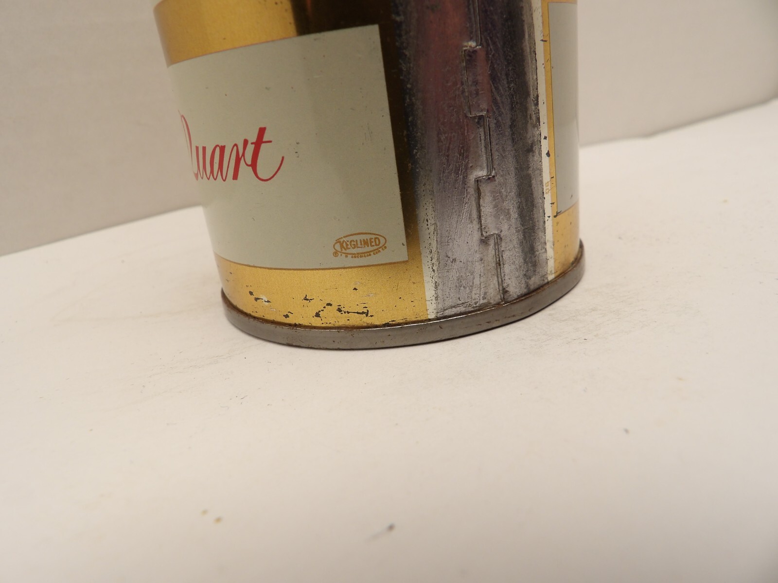 16oz RAINIER STRAIGHT STEEL PULL TAB BEER CAN #162-12-A SEATTLE ...