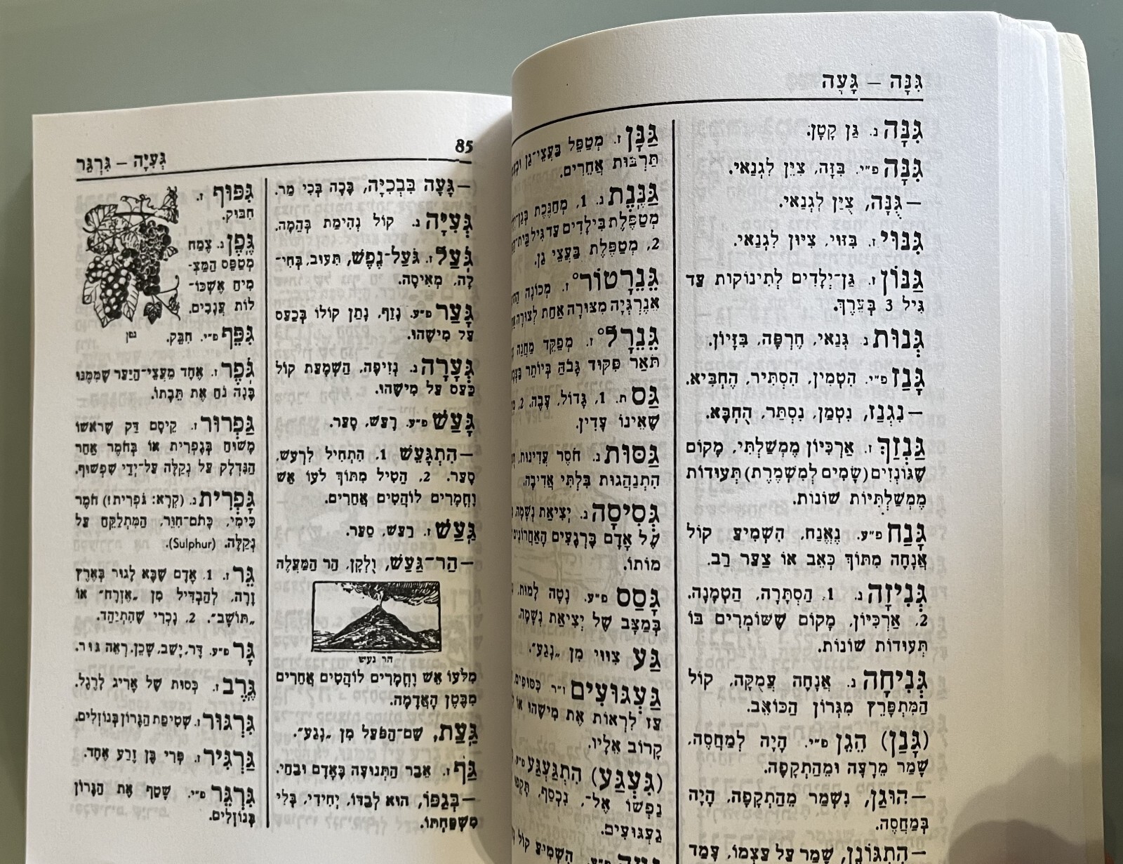 Pocket Dictionary Israel Hebrew Dotted and drawn By Avraham Even ...