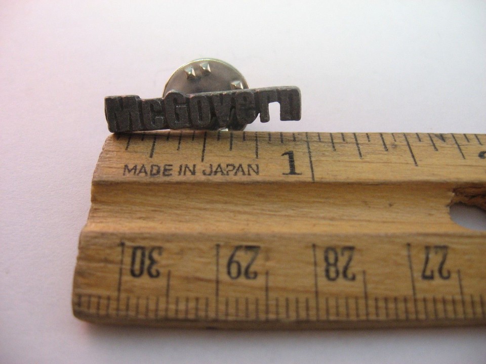 Rare Design George McGovern Political Pin Jewelry | eBay