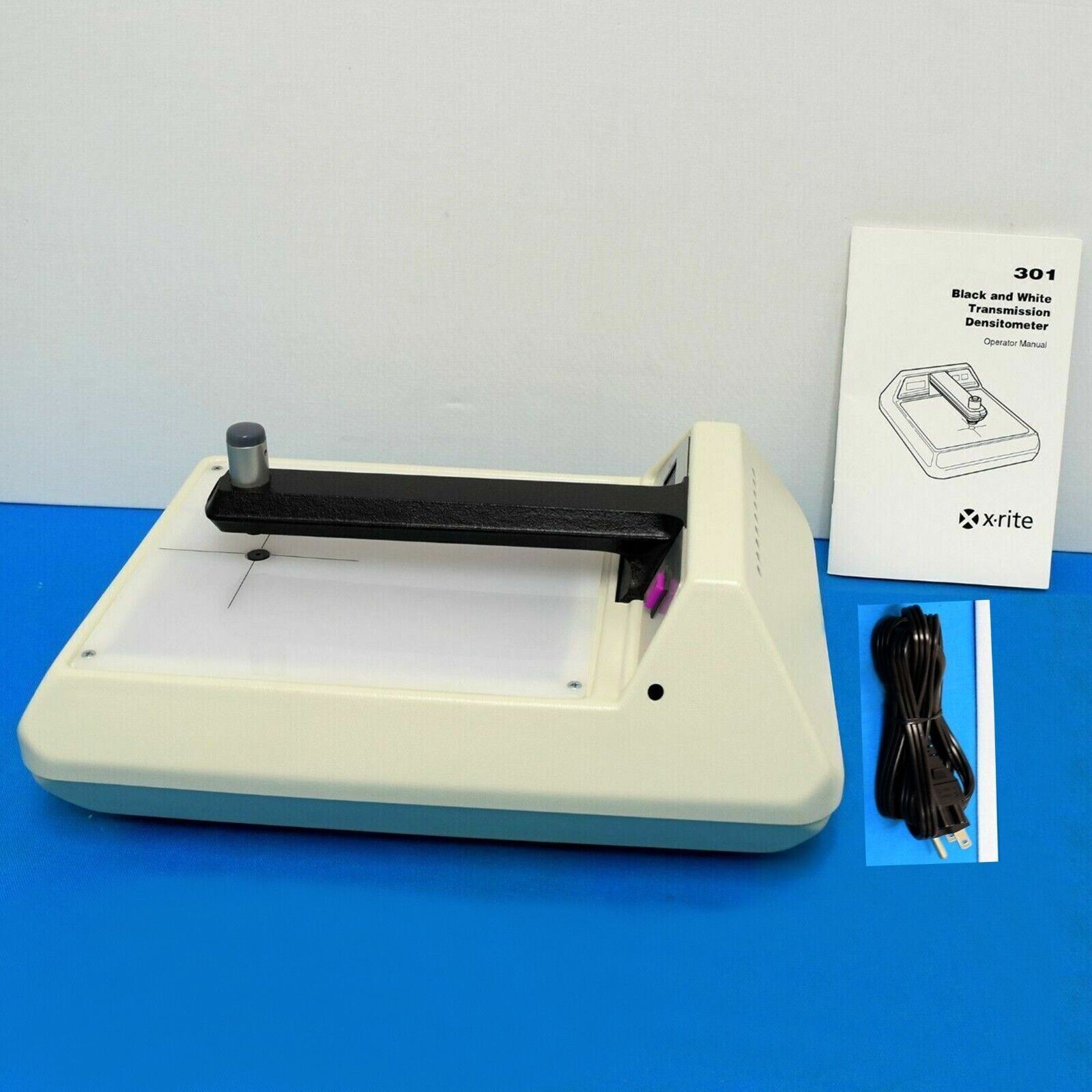 X-rite 301 Transmission Densitometer W/Power Cable & manual Latest ...