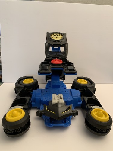 2018 Mattel DC Super Friends Batmobile Transforming Batman Remote ...