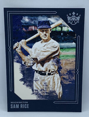 2020 Panini Diamond Kings Sam Rice Senators #167 SP Blue Frame | eBay