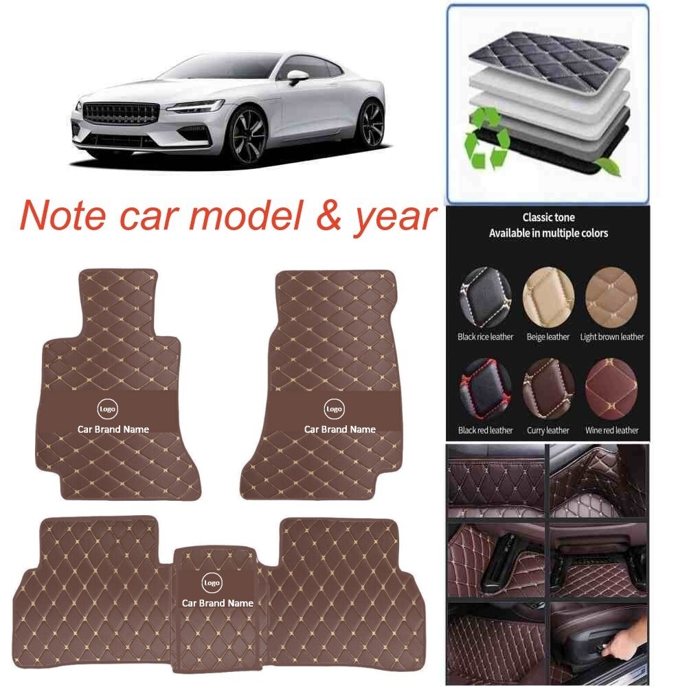 For Lexus All Models Car Floor Mats Auto Carpets Luxury Anti-slip ...