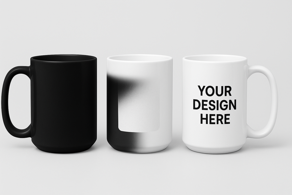 Personalised Magic Color Change Mug,Custom Mug, Image Photo Text Design ...