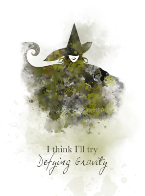Elphaba Quotes Wicked Defying Gravity Elphaba Musical Quote Journal