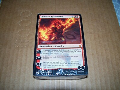 MTG Magic Chandra Pyromaster Planeswalker Sealed Deck Archenemy Nicol ...