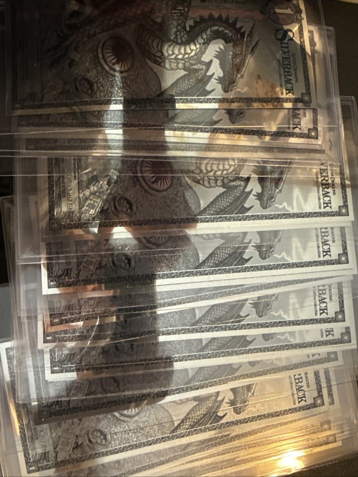 2024 Silver Dragons Silverback Limited Edition Note 1/1000 ounce of ...