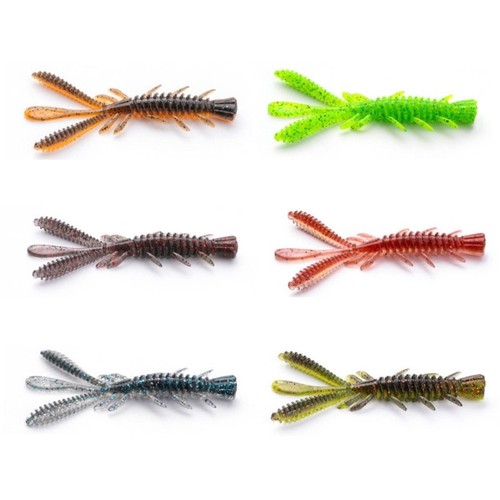 15PCS Soft Fishing Crawfish Lure Lobsters Baits Crayfishs Lure for ...