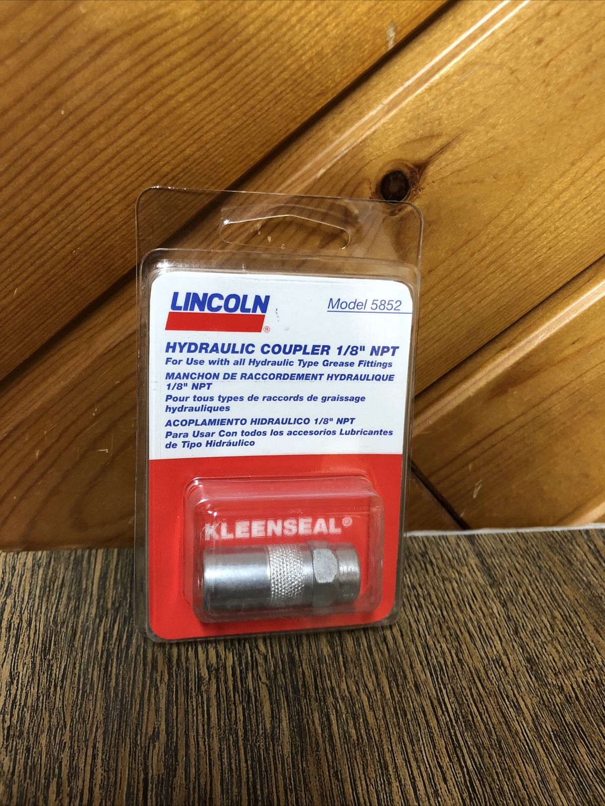 Lincoln 5852 Hydraulic Coupler for Hand Operated Grease Guns New | eBay