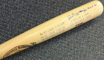 Johnny Mize Autographed Signed Louisville Slugger Bat "HOF 81" PSA/DNA ...