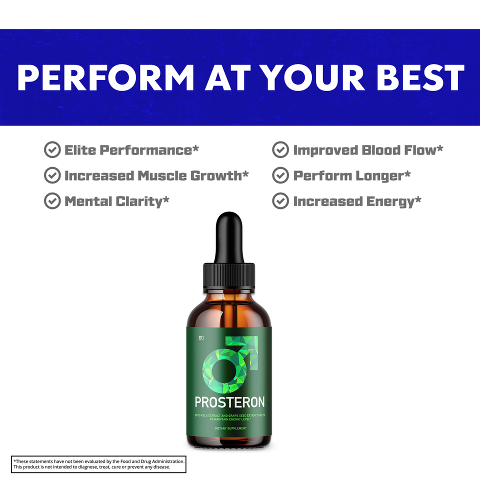 Prosteron Male Drops - Prosteron Enhances Energy, Vitality & Stamina ...
