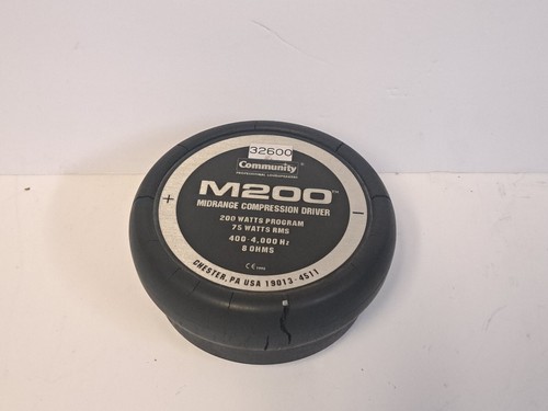 Community M200 Mid Range Compression Driver 2” Throat Horn 8 Ohm 400Hz ...