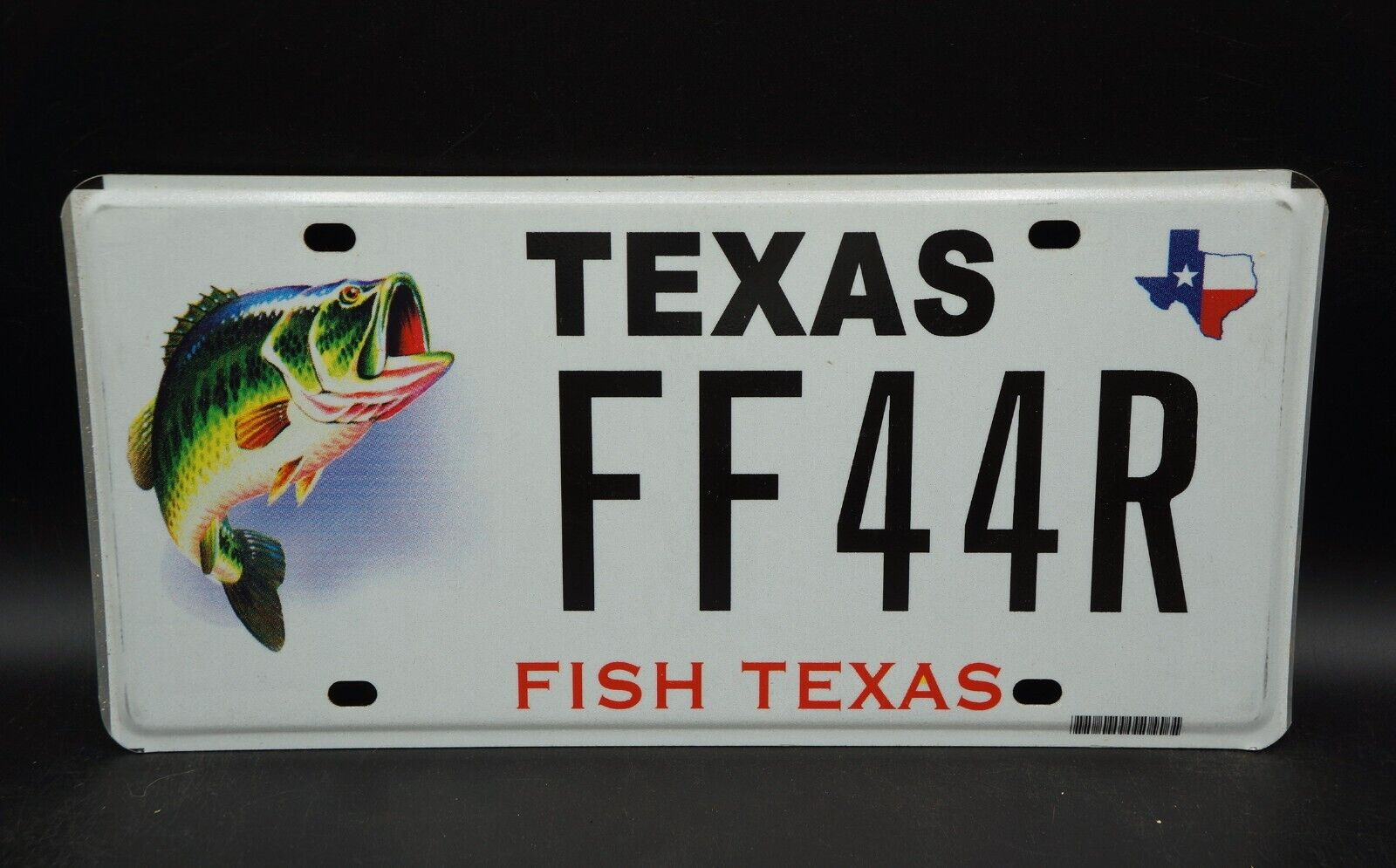 2012 Colorful FISH TEXAS License Plate - Largemouth Bass Hunt Fish Camp ...