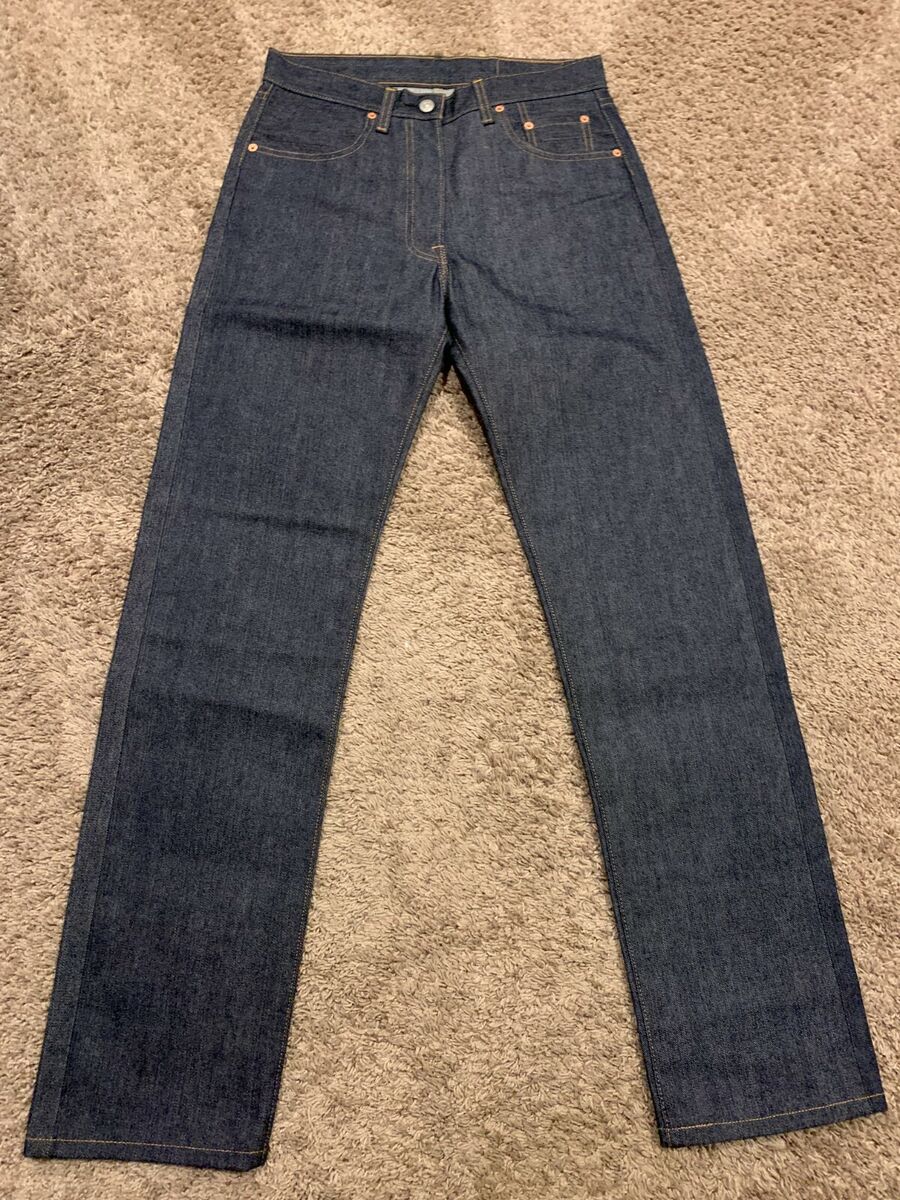 Levi's LVC 1976 Mirror 501 Jeans Rigid Selvedge USA 30X34 Levi's LVC 1976 Mirror 501 Jeans Rigid Selvedge USA 30X34